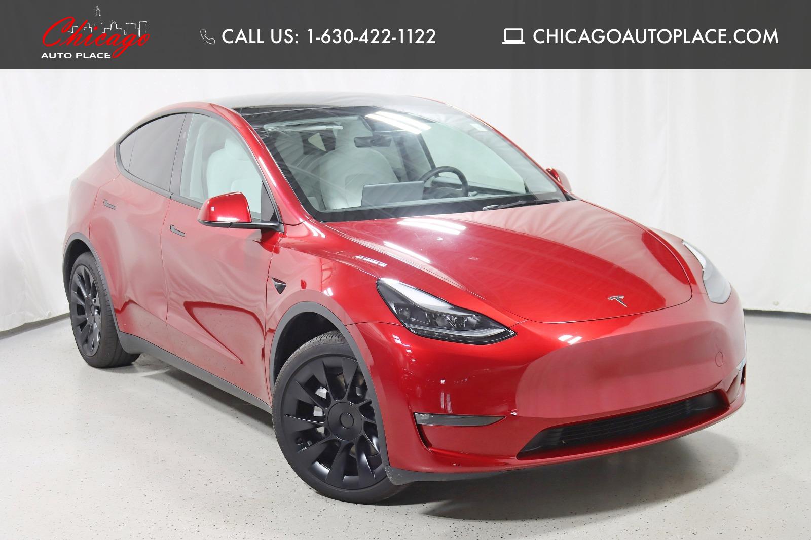 Used 2024 Tesla Model Y Long Range For Sale ($40,888) | Chicago Auto ...