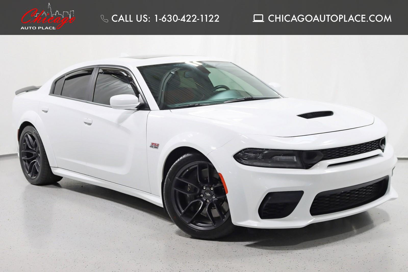 Used 2021 Dodge Charger Scat Pack Widebody RUBY RED/BLACK LEATHER/SUEDE ...