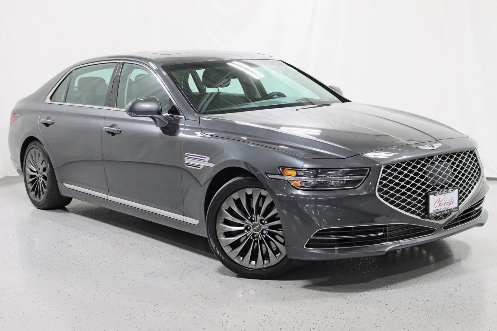 Used 2020 Genesis G90 3.3T Premium AWD NAVIGATION SURROUND CAMERAS HEAD UP DISPLAY BLIND SPOT ...